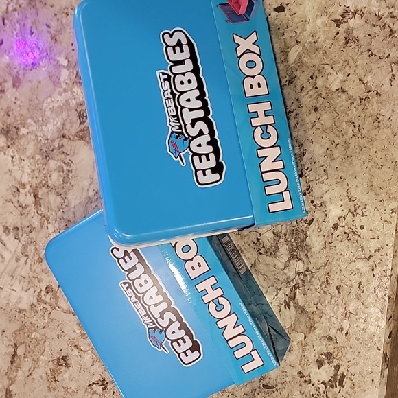 mr beast | Kitchen | 2 Mrbeast Feastables Blue Lunch Box | Poshmark